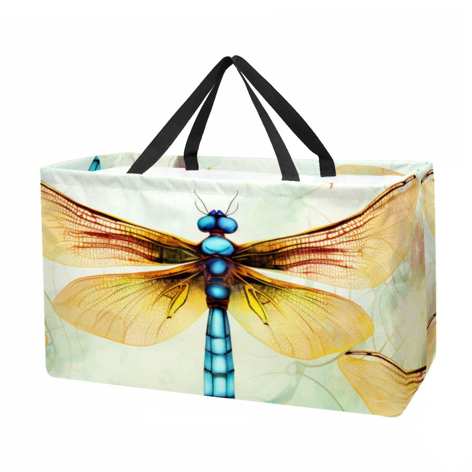 Dragonfly Premium Oxford Cloth Shopping Bags: Reusable, Foldable, and ...