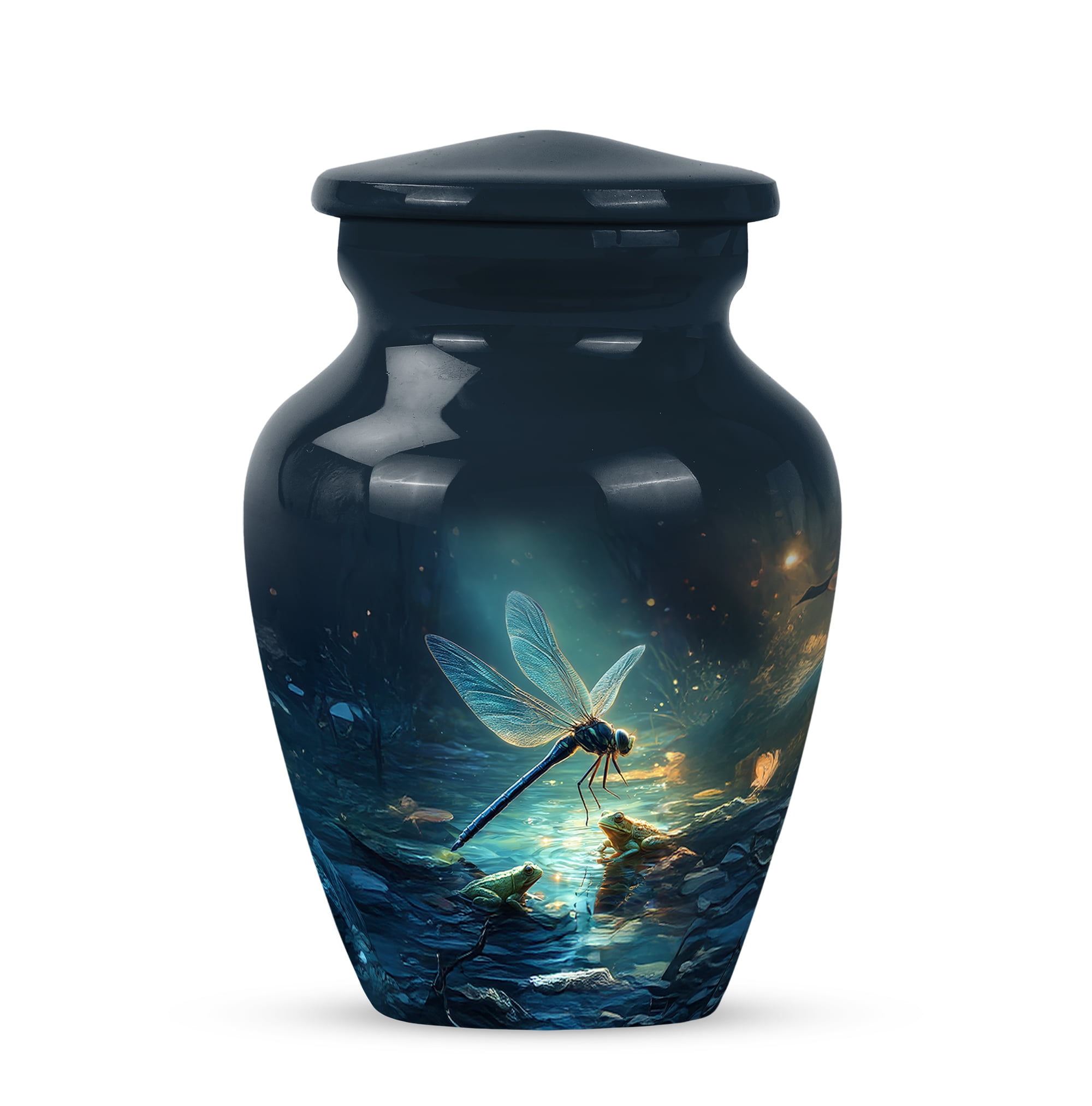 Dragonfly Small Urns For Human Ashes Keepsake Mom, Mini Urns For Ashes ...