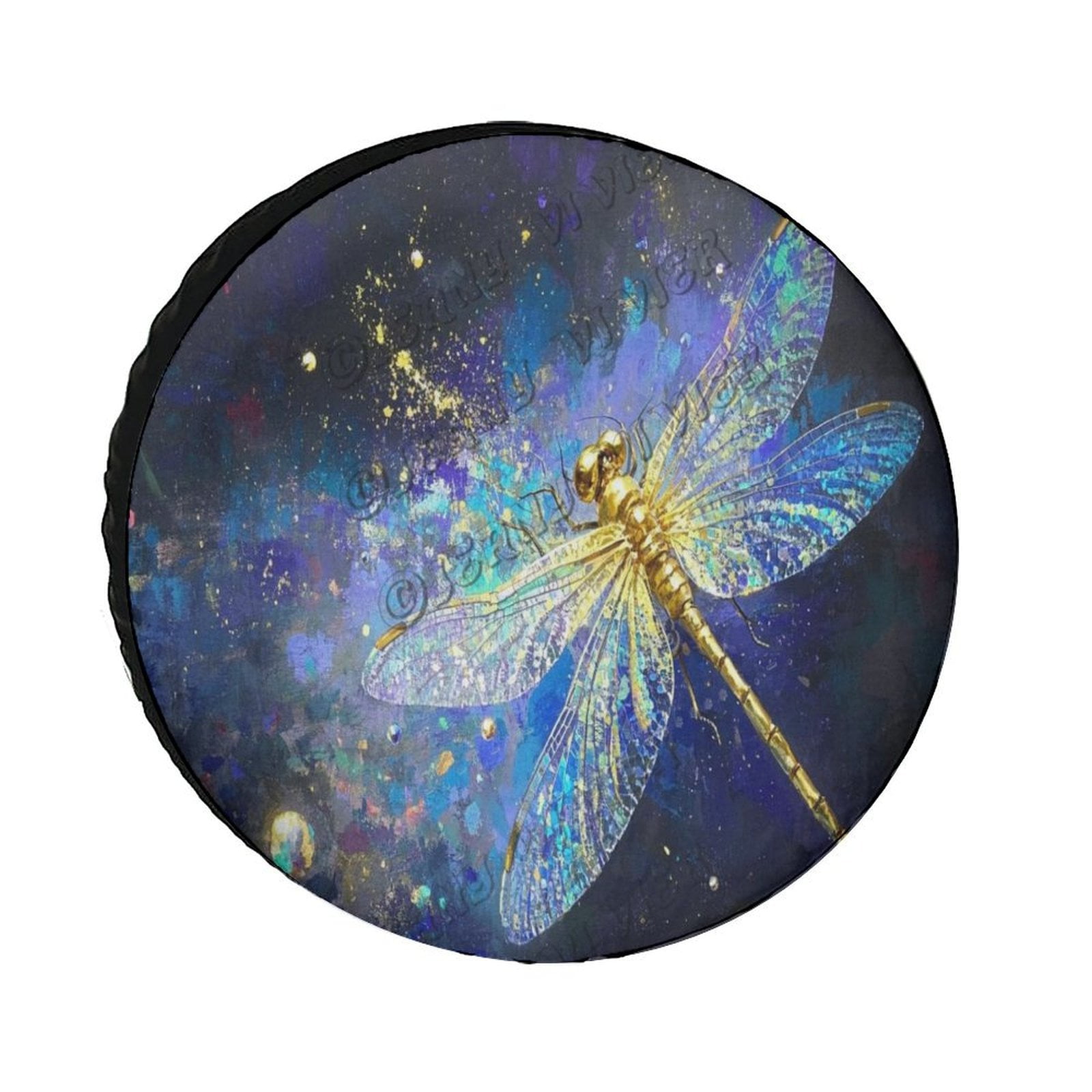 Dragonfly Spare Tire Cover Fit Trailer, RV, SUV, Truck, Tire Wheel Soft ...