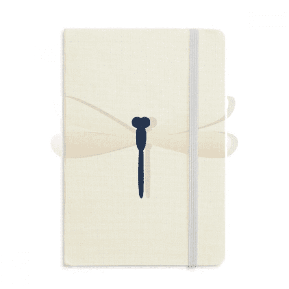 Dragonfly Symmery Cartoon Notebook Official Fabric Hard Cover Classic ...