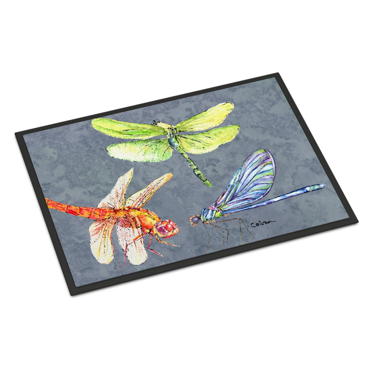 Dragonfly Times Three Door Mat Doormat - Walmart.com