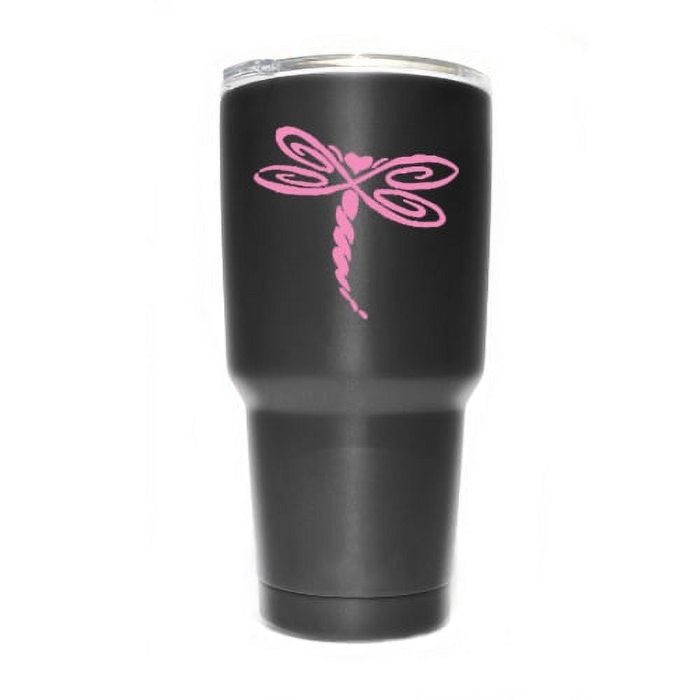 Dragonfly Vinyl Decals Stickers 2 Pack Yeti Tumbler Cup Ozark