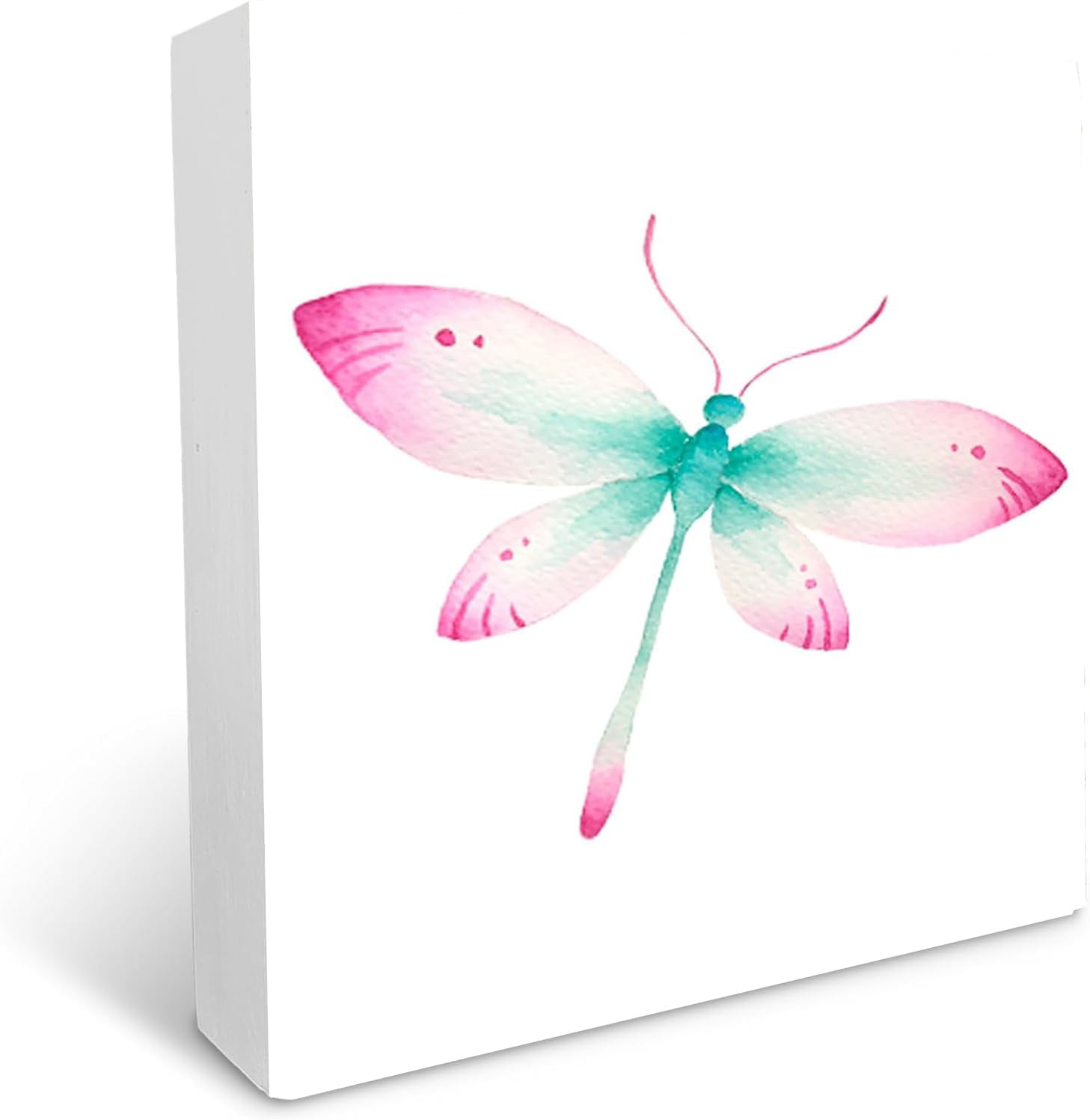 Dragonfly Wooden Signs 5x5 Inch, Wooden Signs For Coffee Bar Kitchen ...