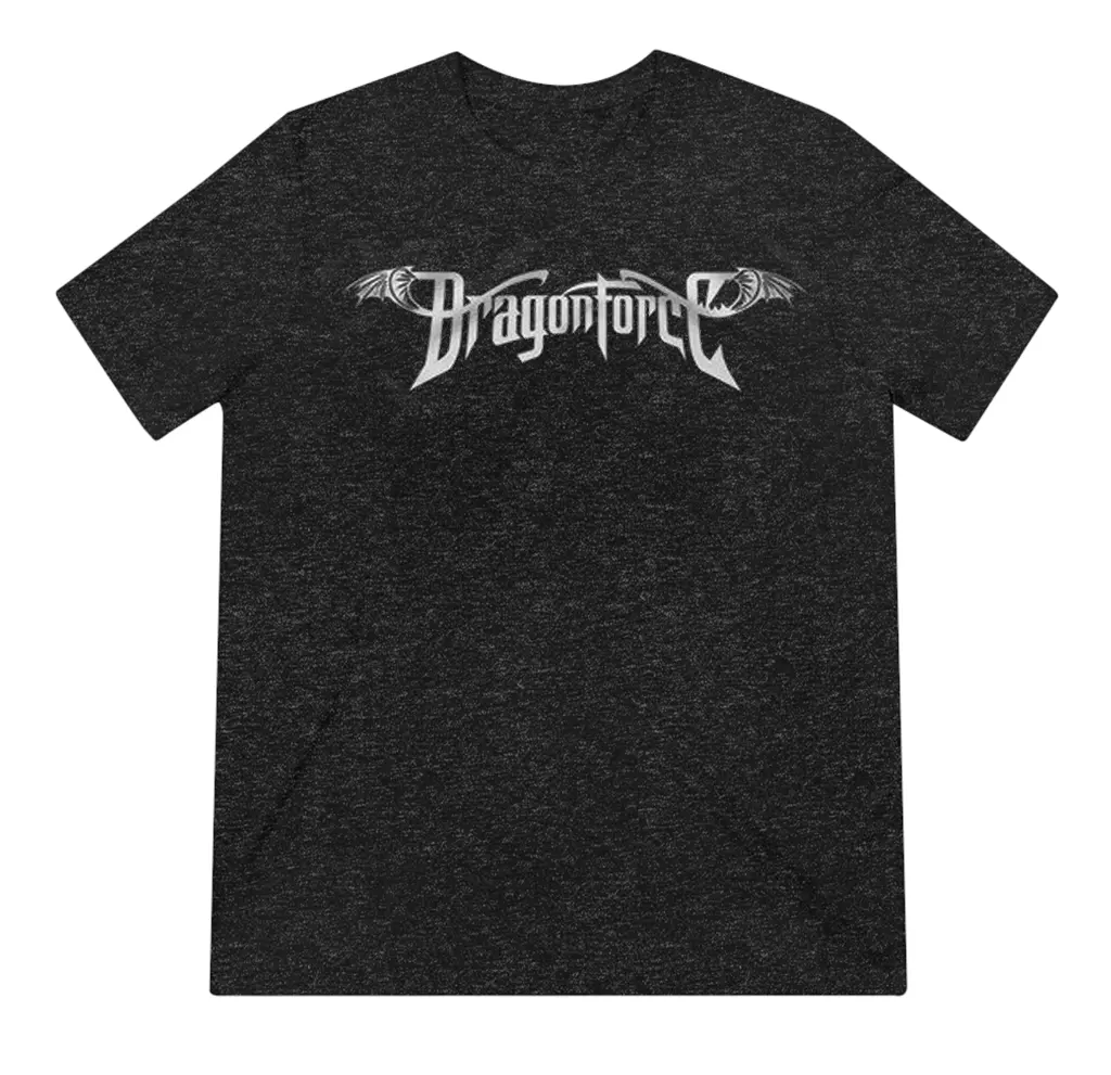 Dragonforce Band Logo T-shirt Black Triblend All Sizes Xa232 - Walmart.com