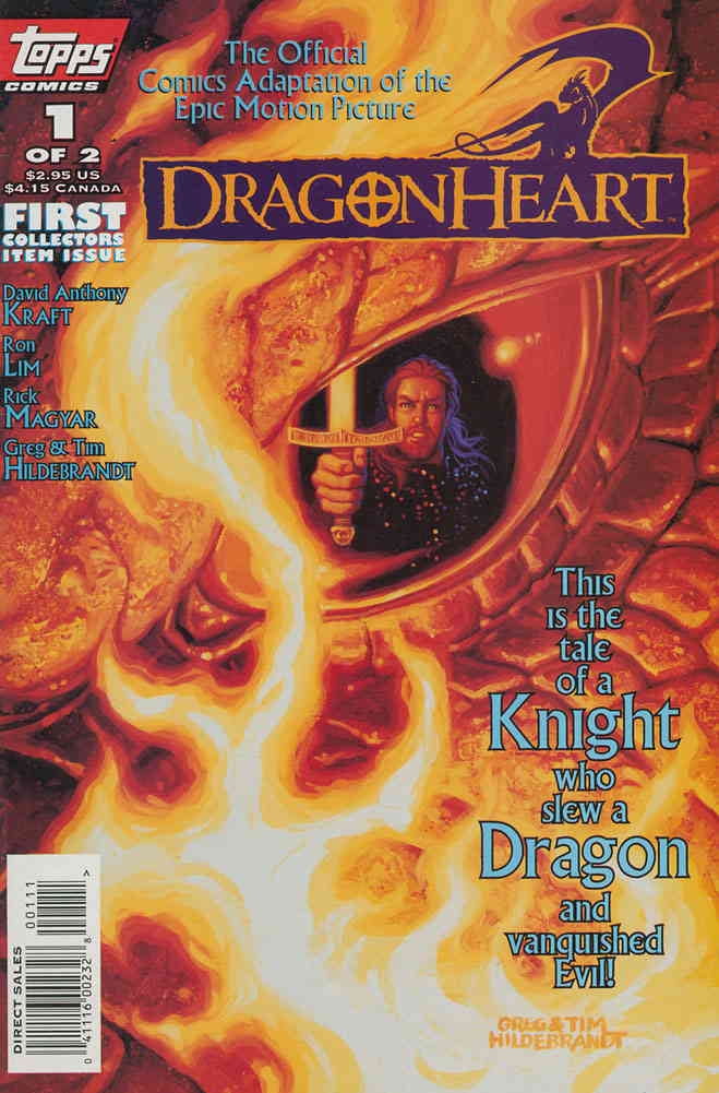 Dragonheart #1 VF ; Topps Comic Book - Walmart.com