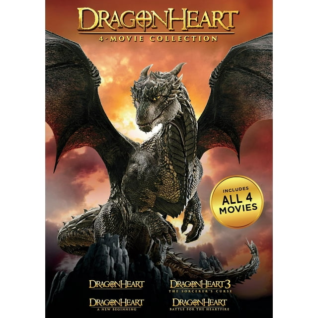 Dragonheart: 4-Movie Collection (DVD) - Walmart.com