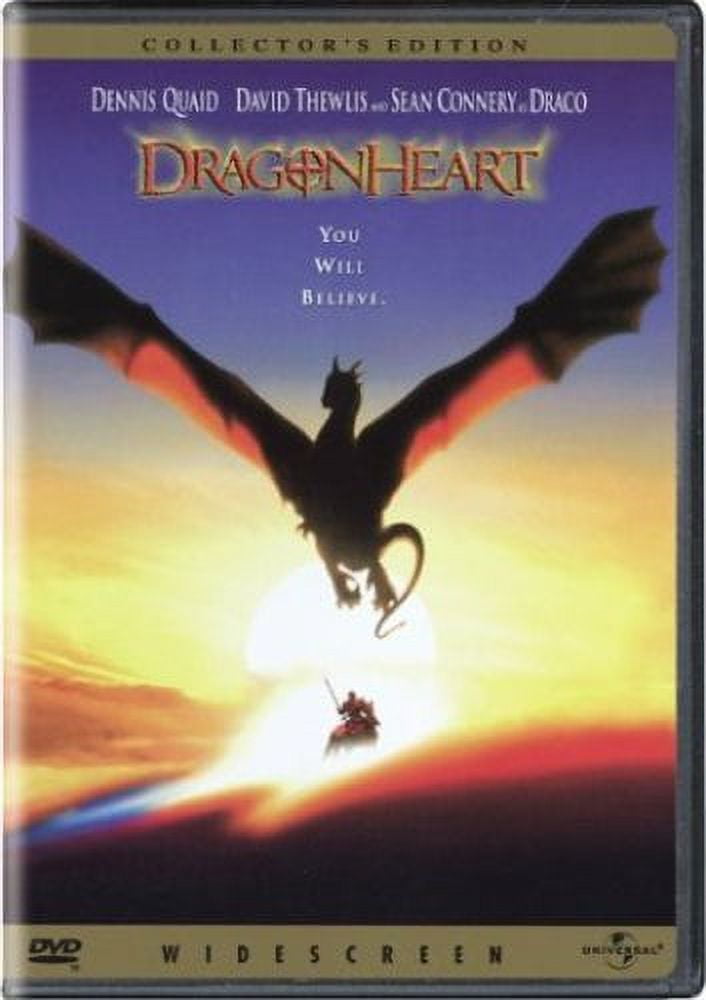 Universal Studios Dragonheart Movie: Action & Adventure DVD - Walmart.com
