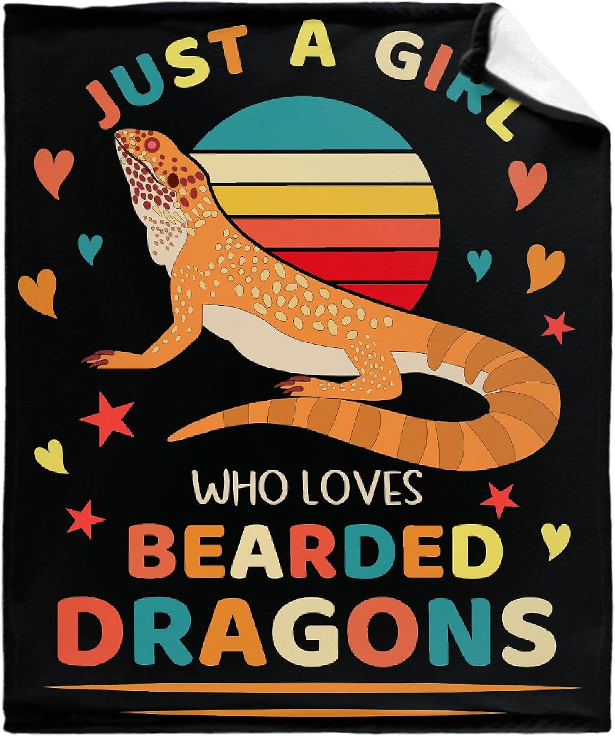 Dragons Blanket Gift for Girl Women Bearded Dragon Blankets for Couch ...