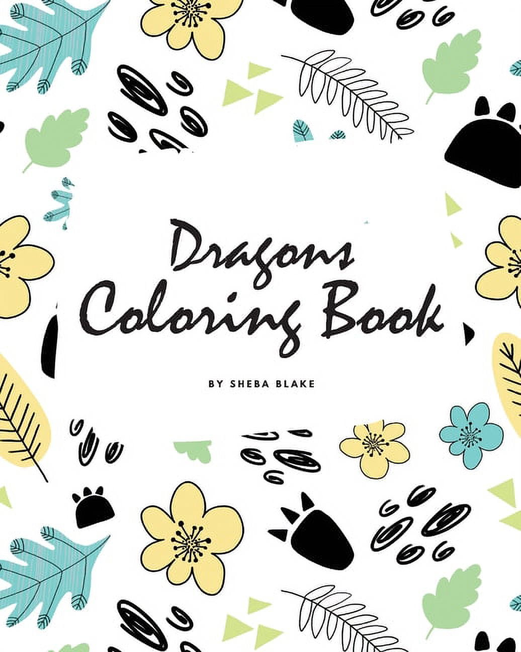 Dragons Coloring Book for Children (8x10 Coloring Book / Activity Book ...