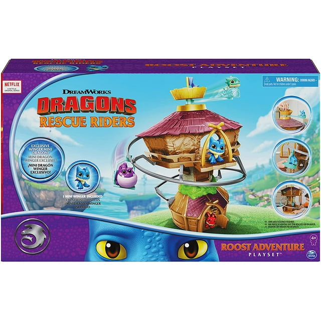 Spin Master DreamWorks Dragons Rescue Riders Adventure Playset with ...
