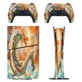 Dragons, Sunsets, Clouds And Fog PS5/PS5 Slim Digital Disc Skin Sticker ...