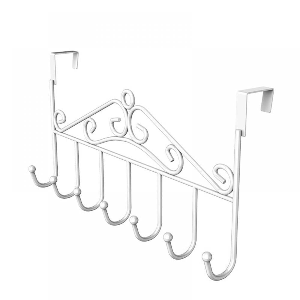 Dragonus Over The Door Hanger Rack Decorative Metal Door Hooks Hanger ...