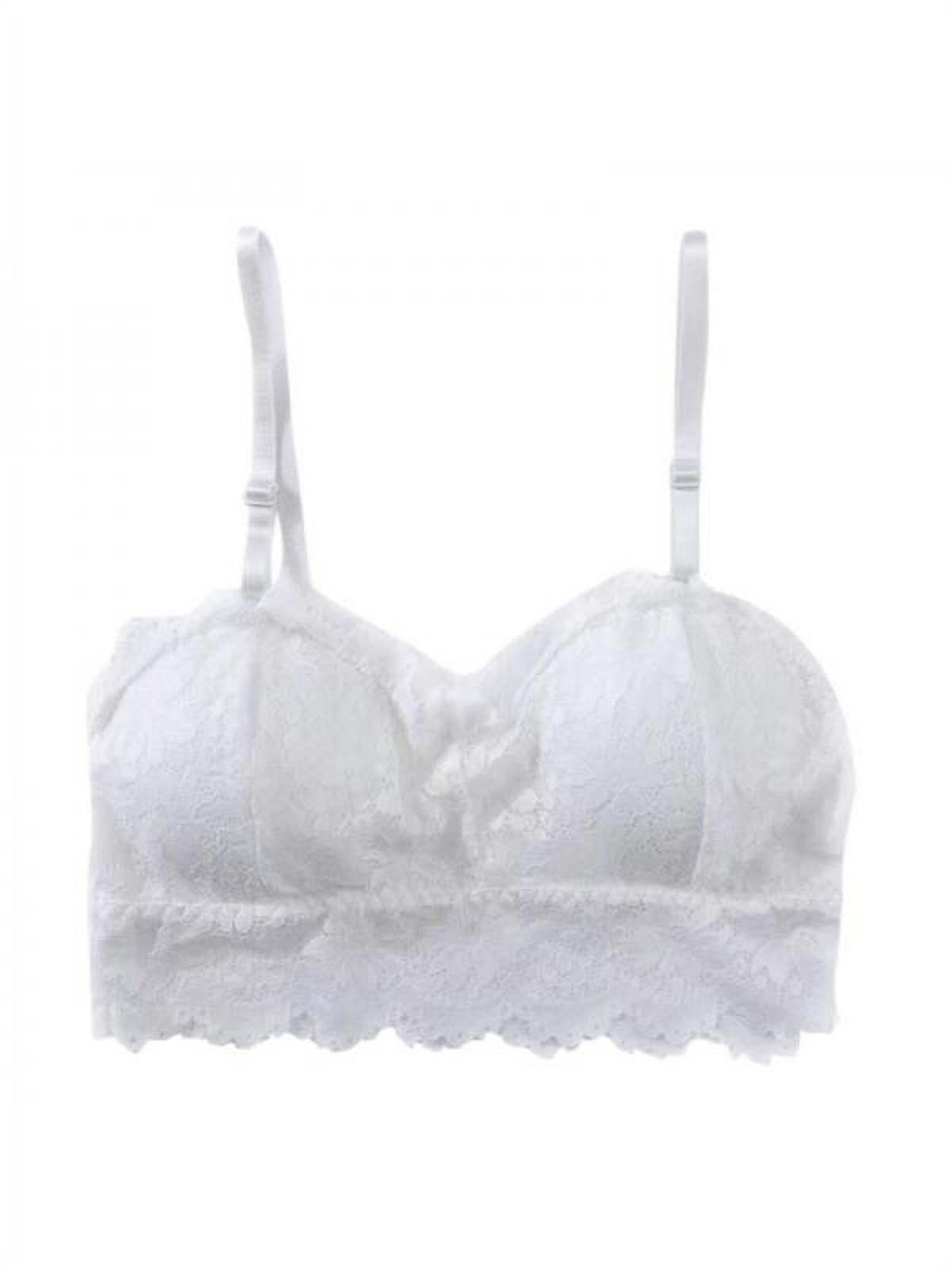 Dragonus Sexy Women Lace Floral Bralette Bralet Bra Bustier Crop Top