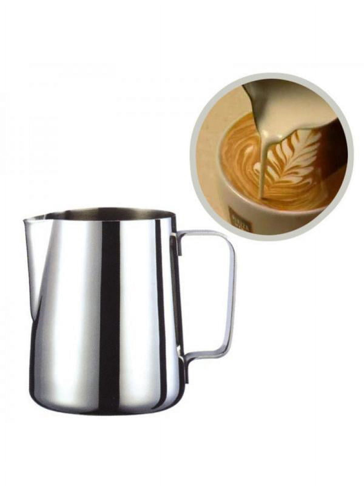 Dragonus Stainless Steel Milk Frothing Jug Frother Pot Jug Coffee Latte ...