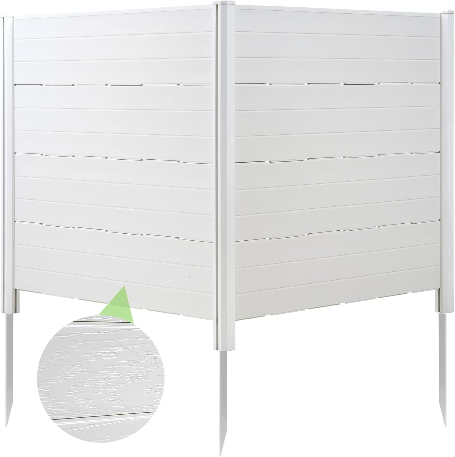 Dragosum 48" W x 49" H Outdoor Privacy Screen, Garden Air Conditioner ...