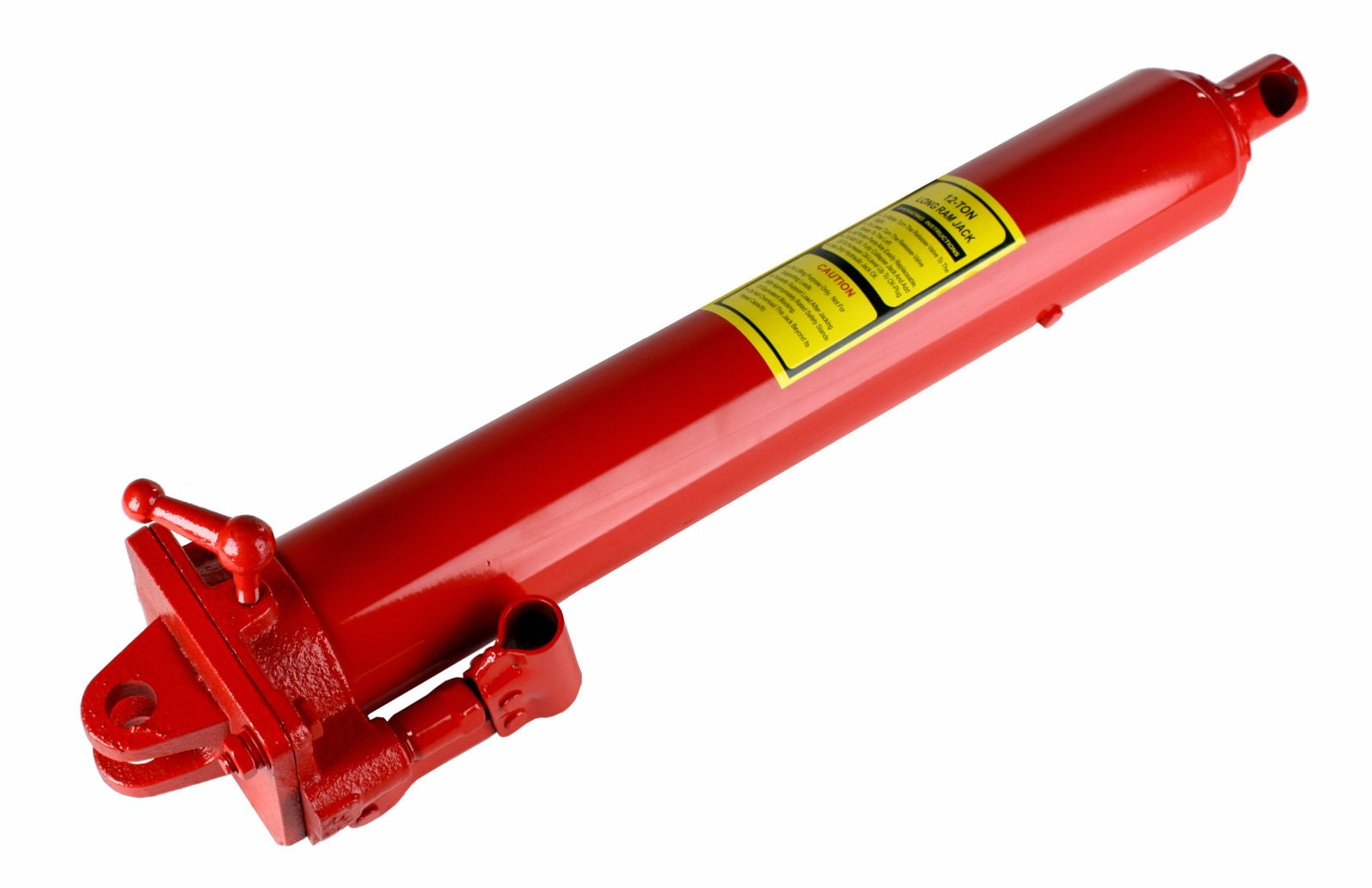 Dragway Tools 12 Ton Hydraulic Ram for Shop Crane Engine Hoist Cherry ...