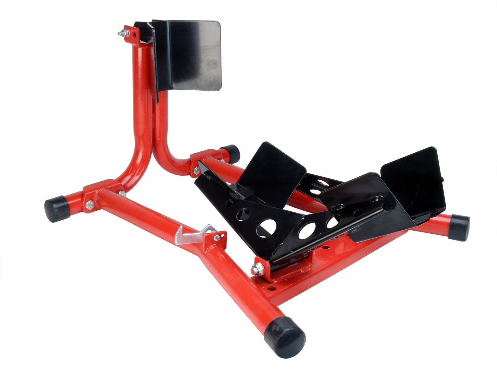 Dragway Tools 1500 lb Fixed Motorcycle Wheel Chock fits Sport Bikes ...