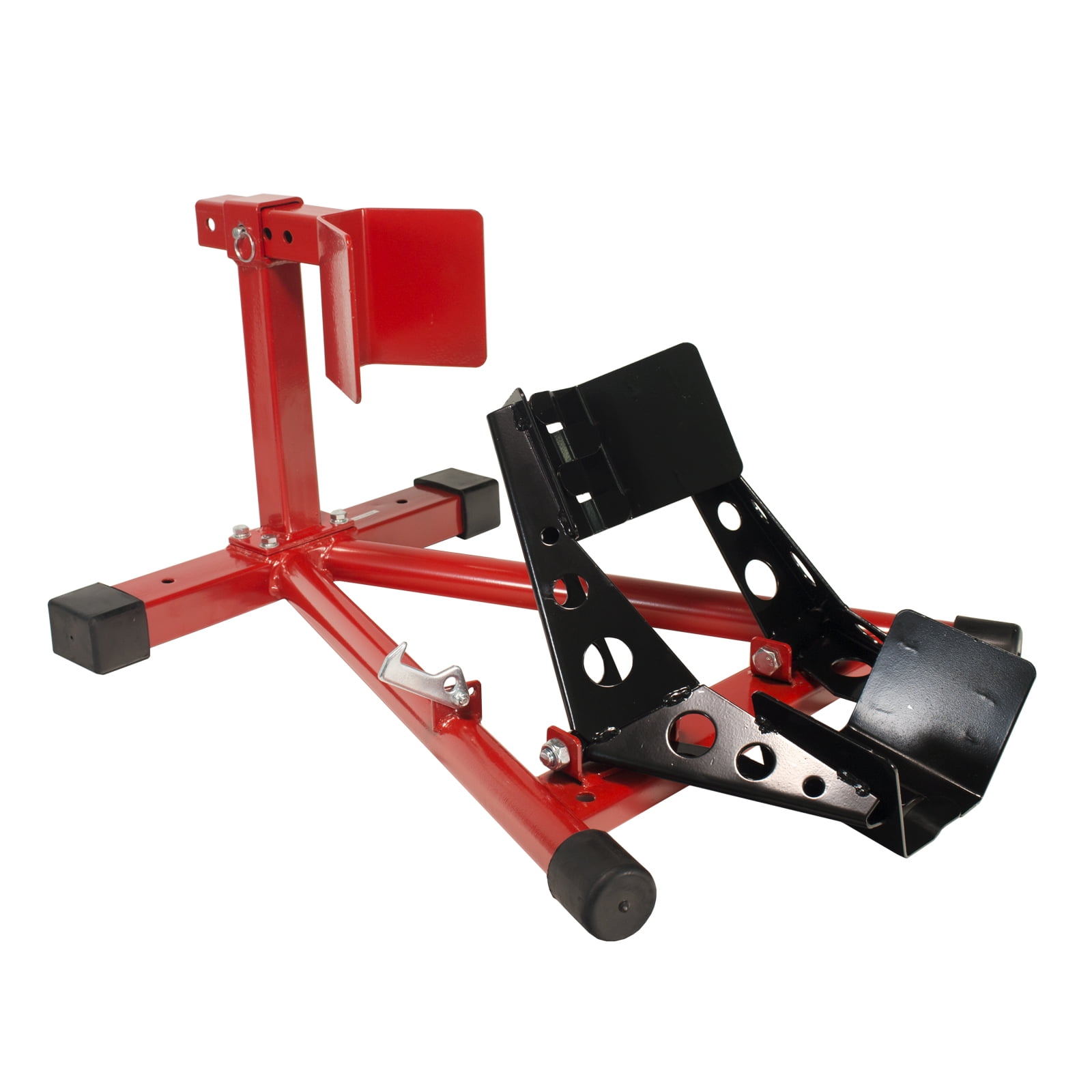 Dragway Tools Motorcycle Wheel Chock Locking & Adjusting Stand 16" - 21 ...