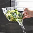 Drain Basket Funnel for Kitchen Sink, Multifunctional Drain Basket ...