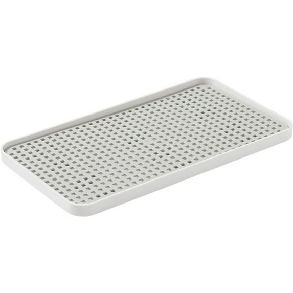Drain Board for Kitchen Counter, Dish Drain Tray 2 Tier Non Slip ...