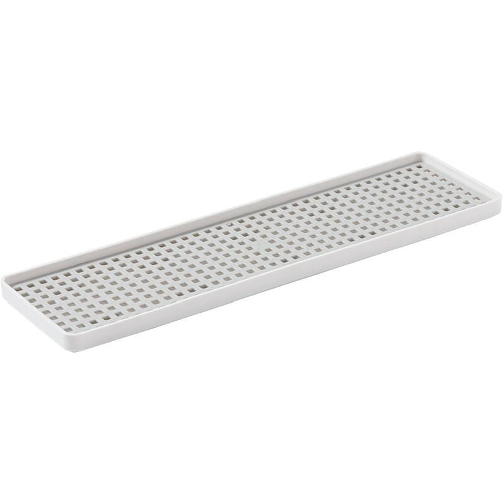 Drain Board for Kitchen Counter, Dish Drain Tray 2 Tier Non Slip ...