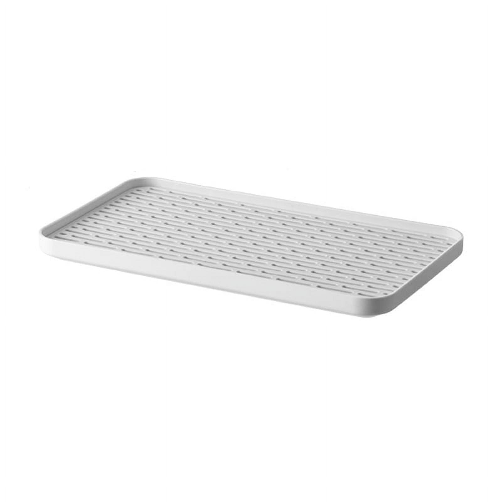 Drain Board for Small Kitchen Sink, Multi-Use 2-Tier Drain Tray with ...