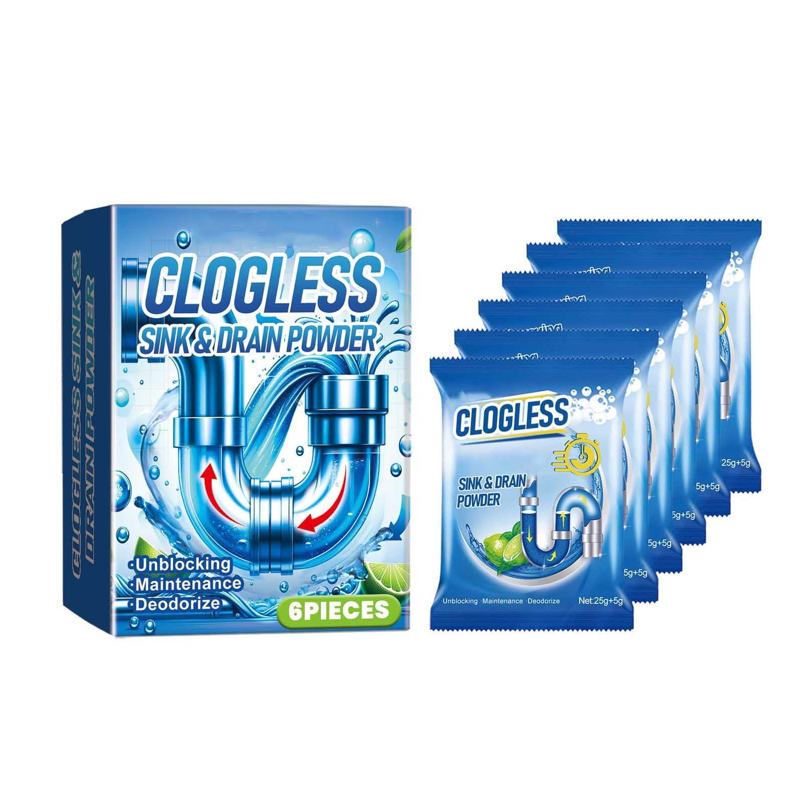 Drain Cleaner, Clog Remover for Sink Shower Bathtub Toilet, Drain ...