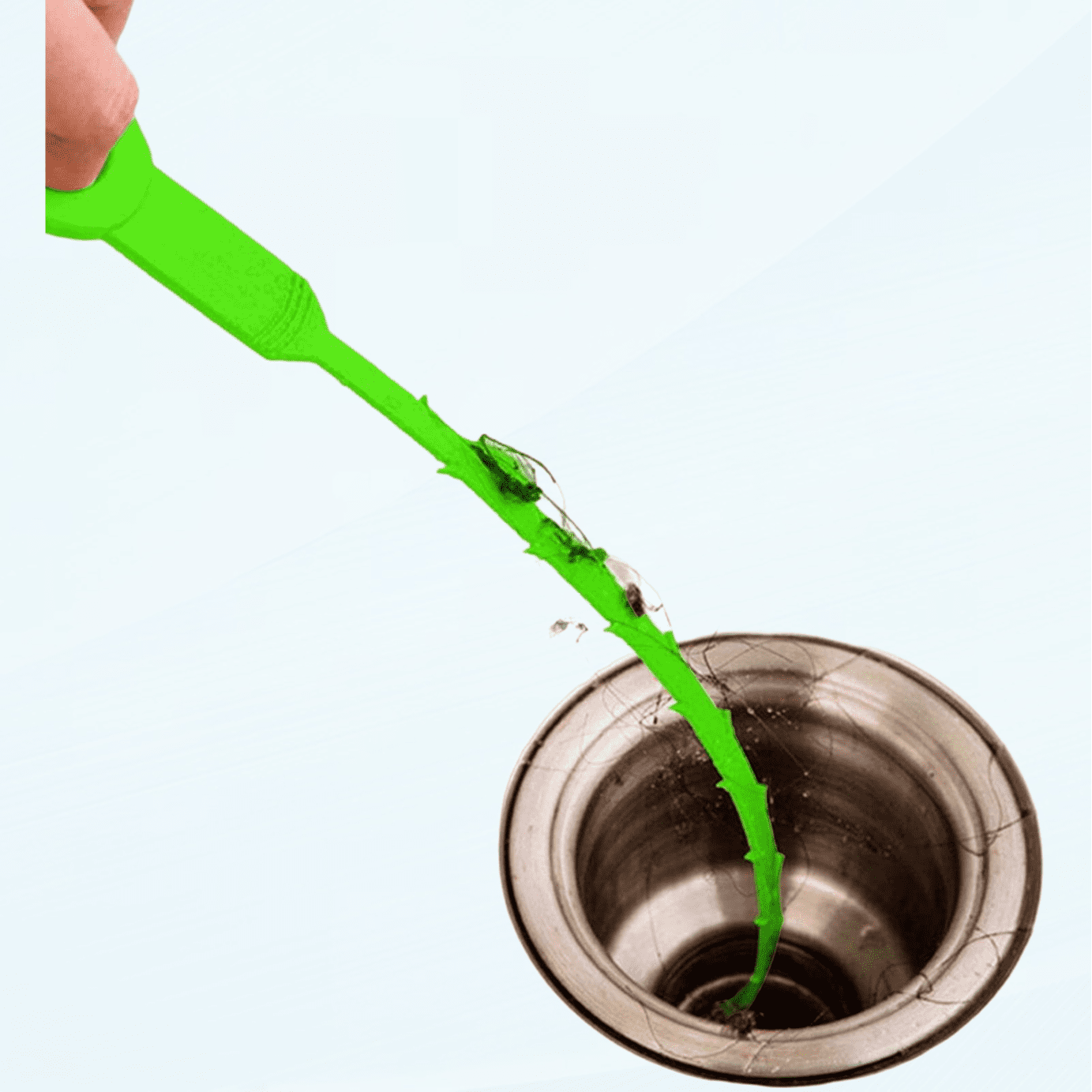 Drain Cleaner Hair Clog Remover, Hair Snake Tool Drain Opener, 21 Inch ...