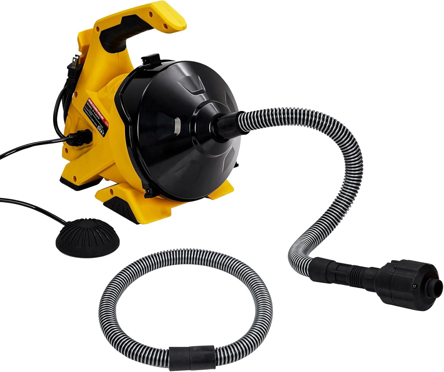 Drain Cleaner Machine 30Ft, Auto-feed Electric Drain Auger for 3/4In ...