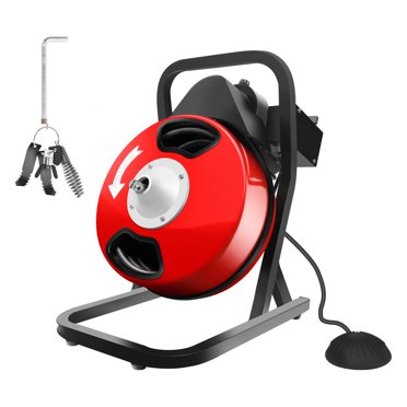 SKIL AU0225D-12 20V Power Snake Drain Cleaner Kit Includes 20V 2.0Ah ...