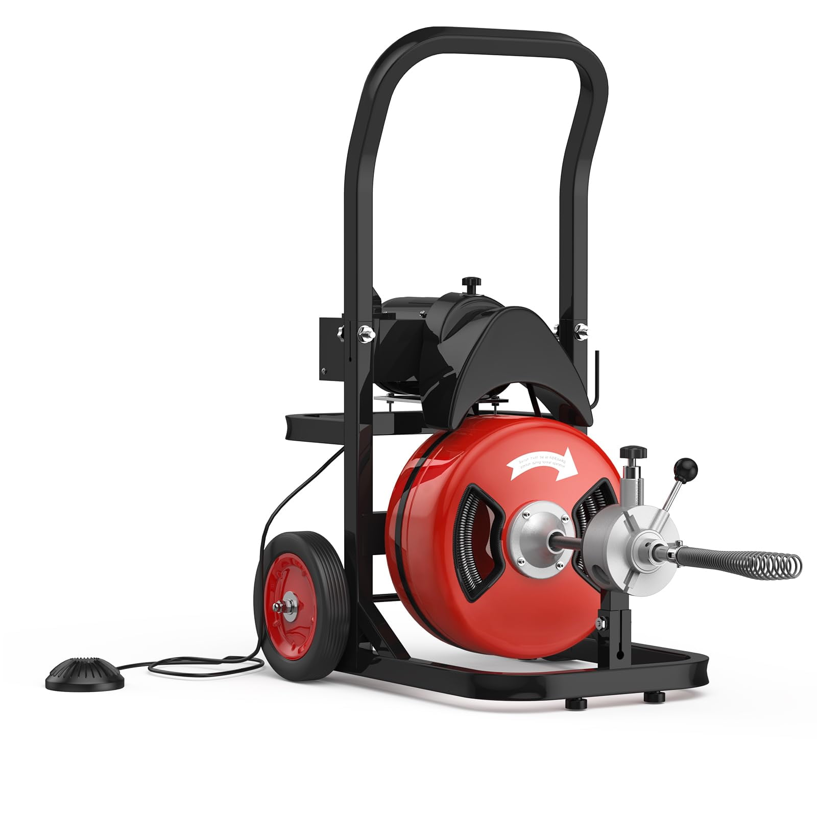 Drain Cleaner Machine,Drain Auger 100ft x 1/2 Inch Drain Cleaning ...