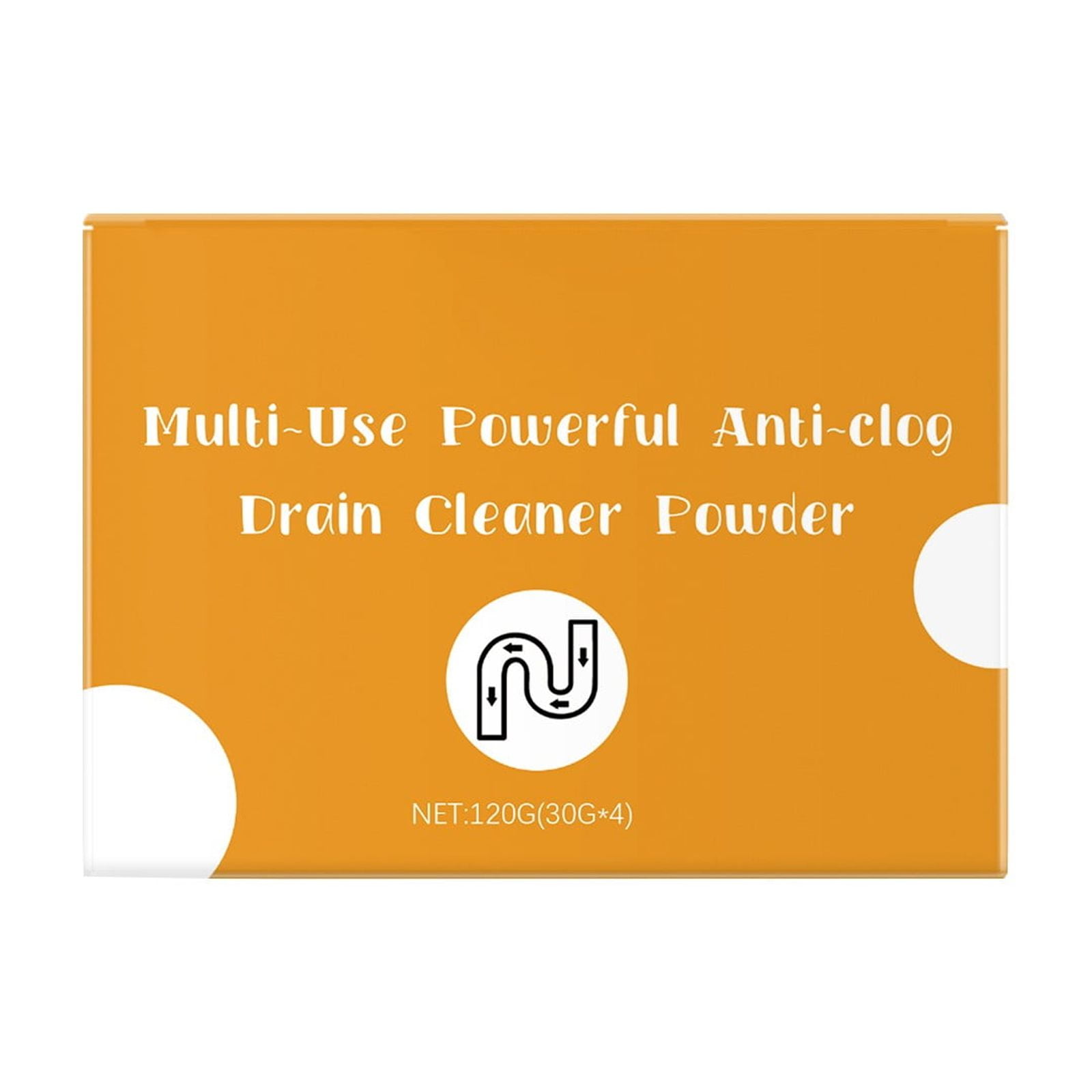 Drain Cleaner Powder, Heavy-Duty Formula to Unclog Kitchen/Bathroom ...