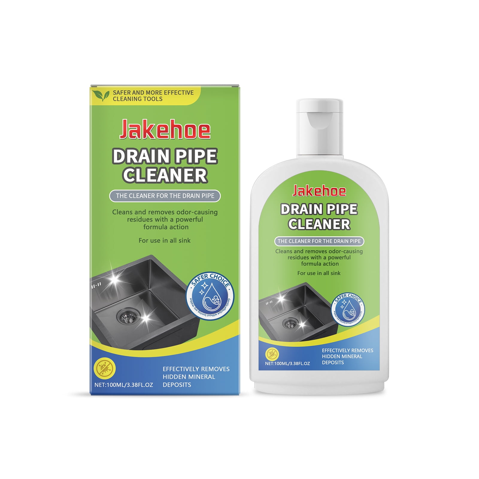 Drain Cleaner Sink Drain Cleaner Kitchen Toilet Pipe Quick Dredge ...