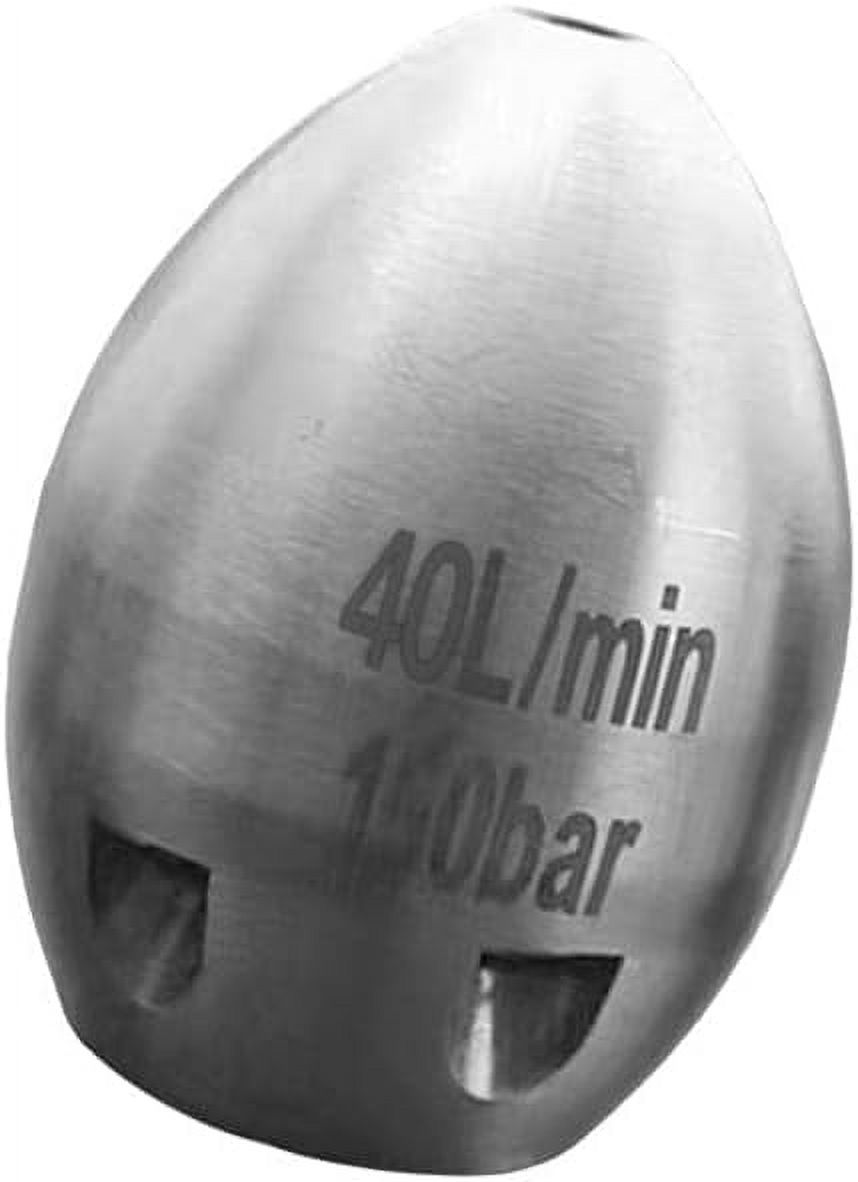 Drain Cleaning Nozzle 3/8" Sewer Jetter for Pressure Washer, Steel ...