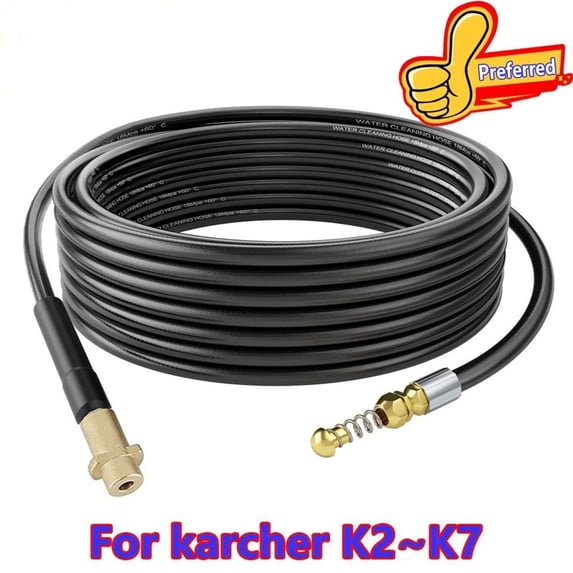 Drain Cleaning Spring Hose, 10M Narrow Pipe With Spring Nozzle, Karcher ...