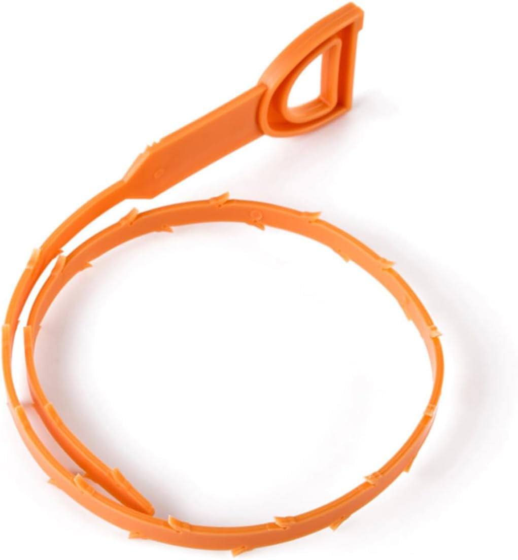 Drain Cleaning Tool 3pcs Pipe Unclogger Plumbing Tools Orange Drain ...