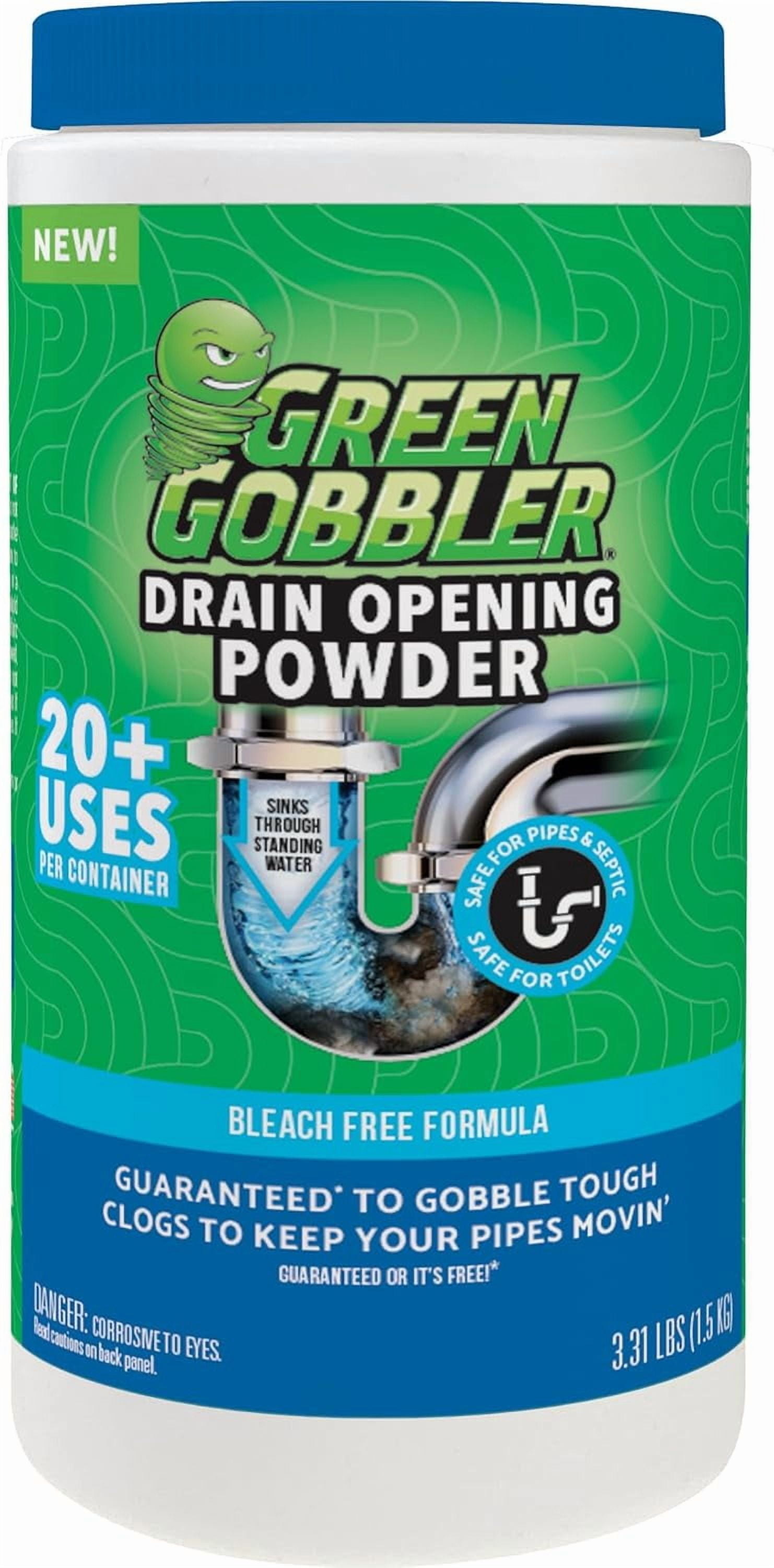 Drain Clog Remover & Drain Cleaner Powder, 20+ Treatments, Maintenance ...