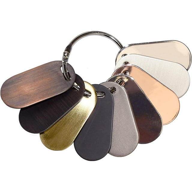 Drain Finish Sample Ring, Set of 9 Sample Chips - Walmart.com