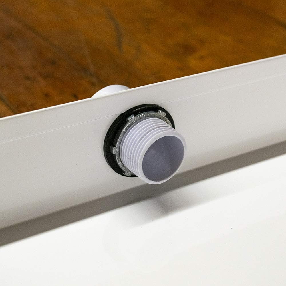 Drain Fitting (3 Pack) - 1" NPT - PVC - Walmart.com