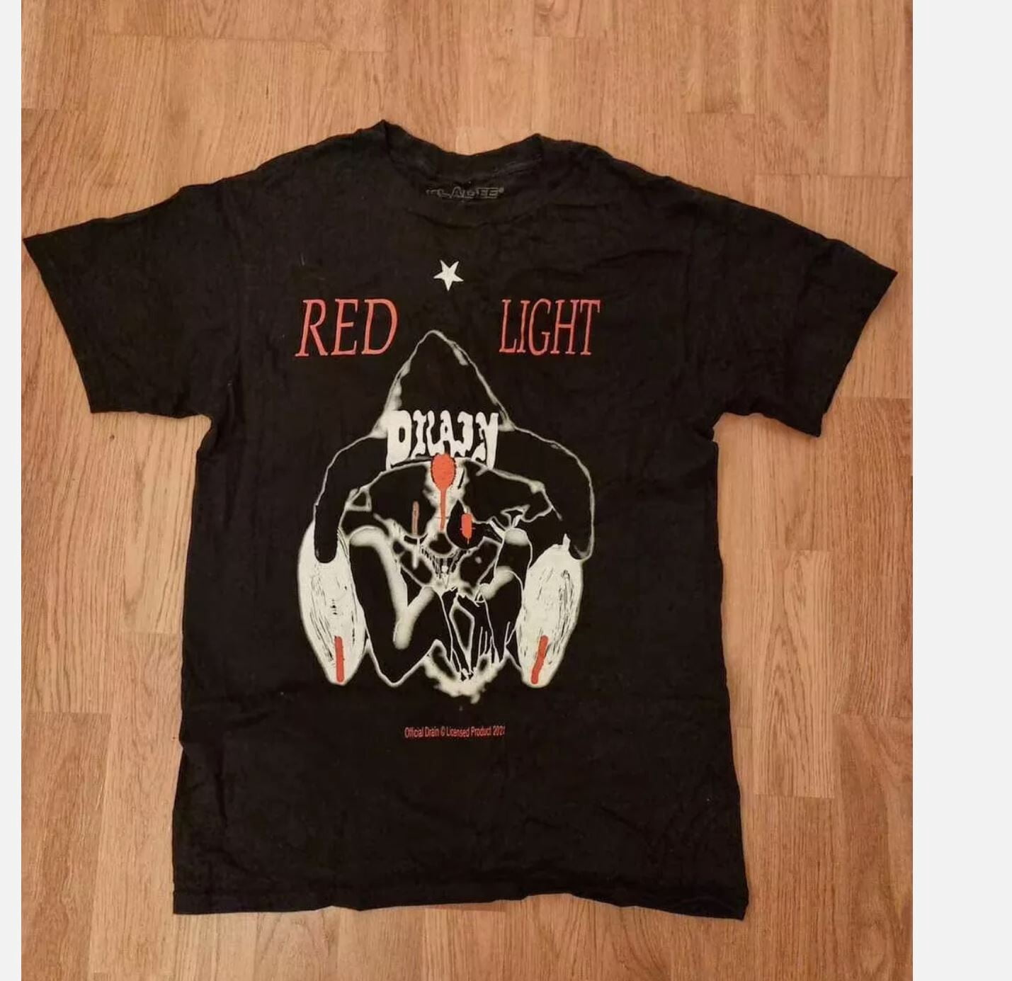 Drain Gang Bladee Red Light T-shirt, Music Band Shirt - Walmart.com