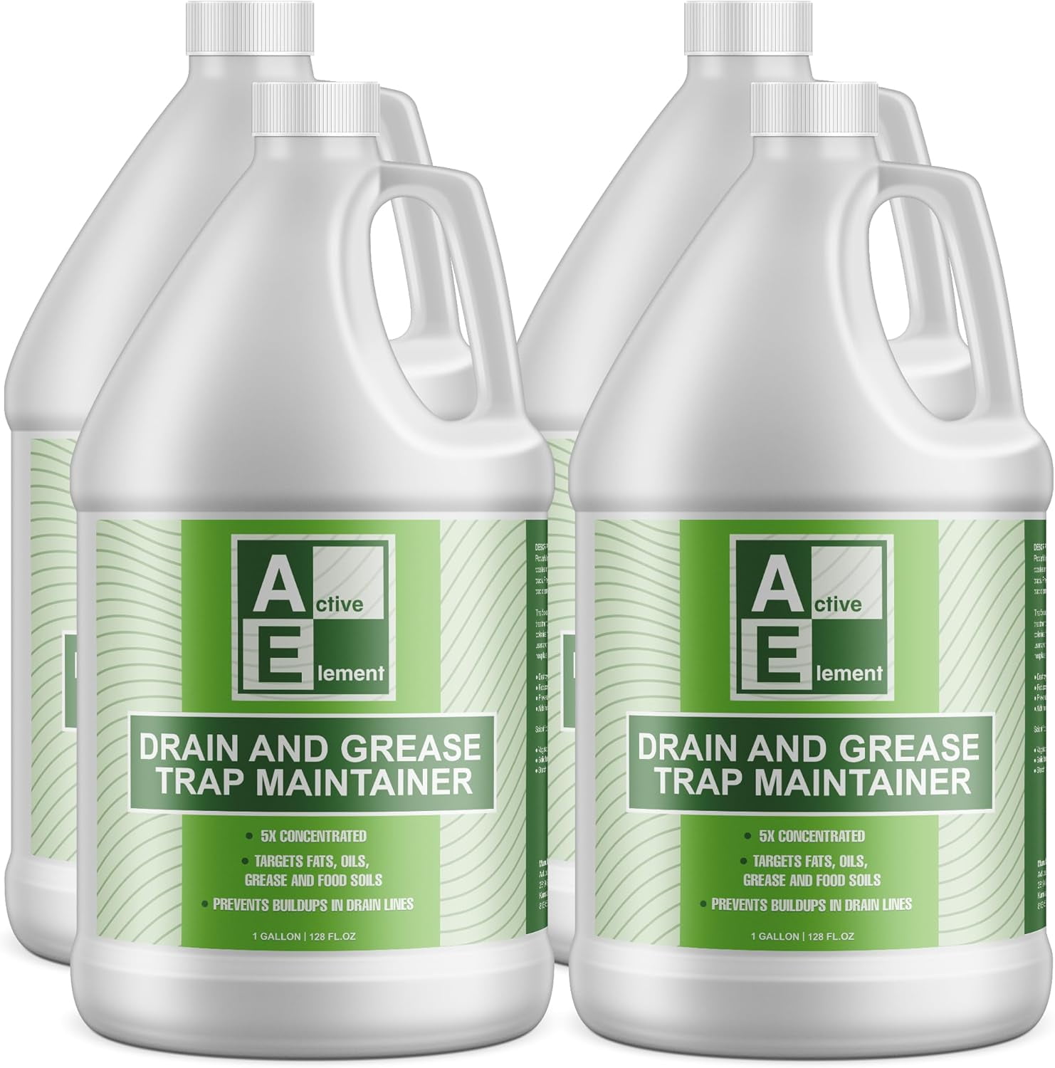Drain and Grease Trap Maintainer- 4 Gallon (Contains 512 Treatments ...
