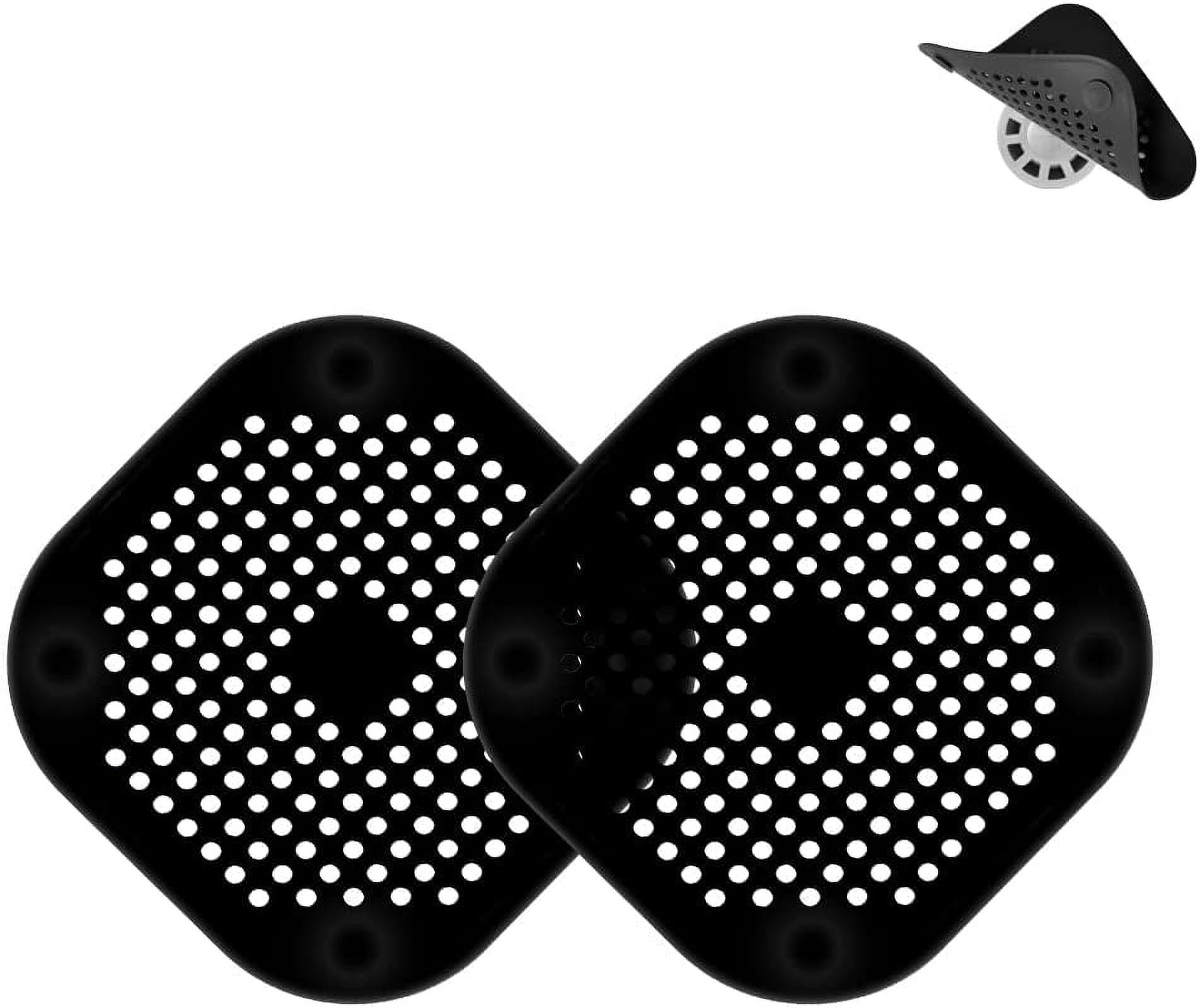 Drain Hair Catcher Square Drain Cover For Shower Easy To Install And