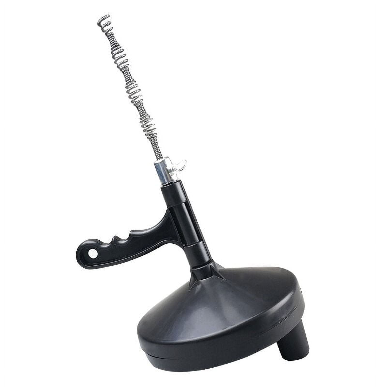 Drain Hair Clog Removal Tool, Ergonomic Pistol Grip 5M Flexible Steel ...