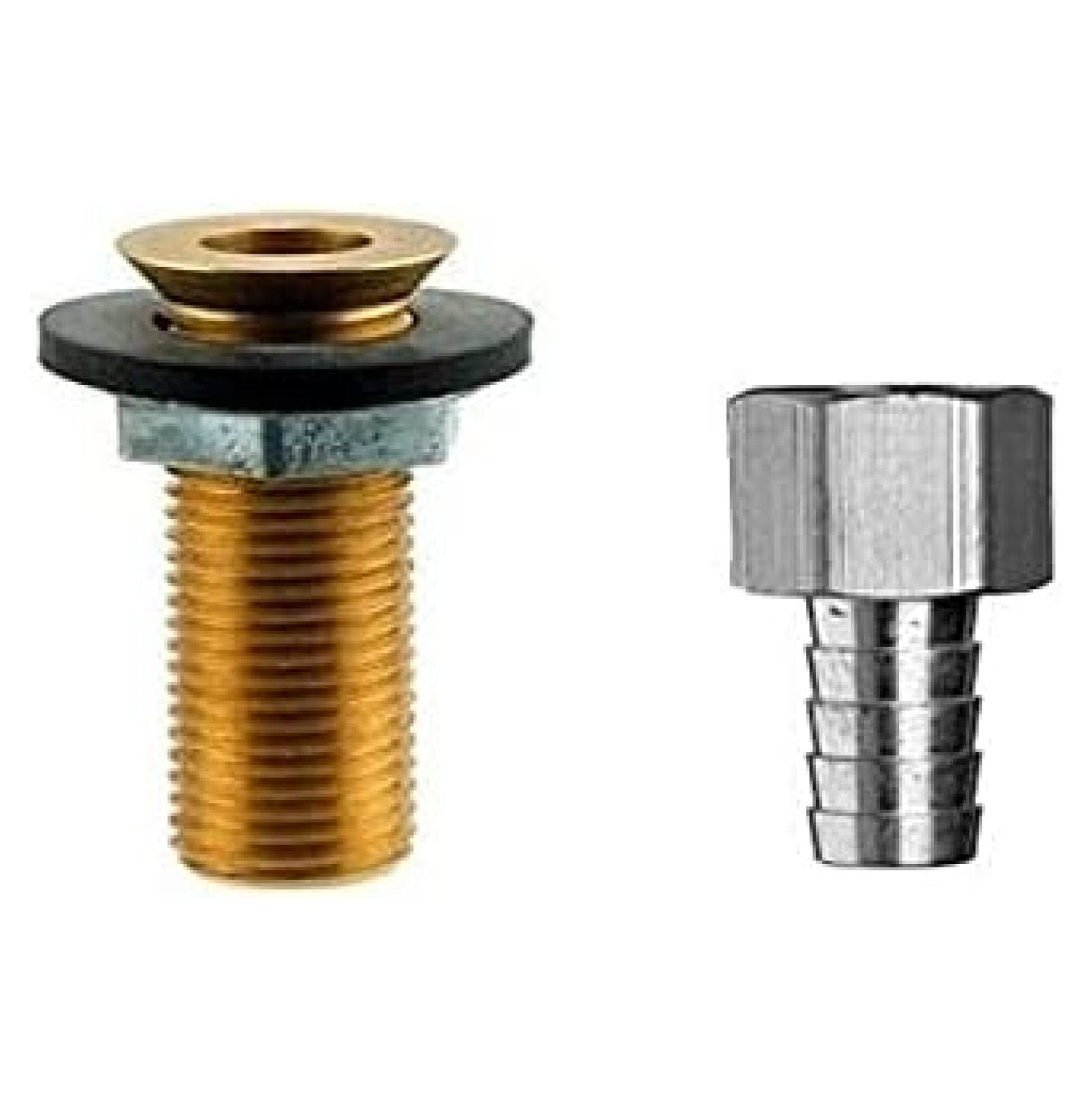 Drain Line Assembly For Drip Trays with 1/2" Hose Barb Fitting - Walmart.com