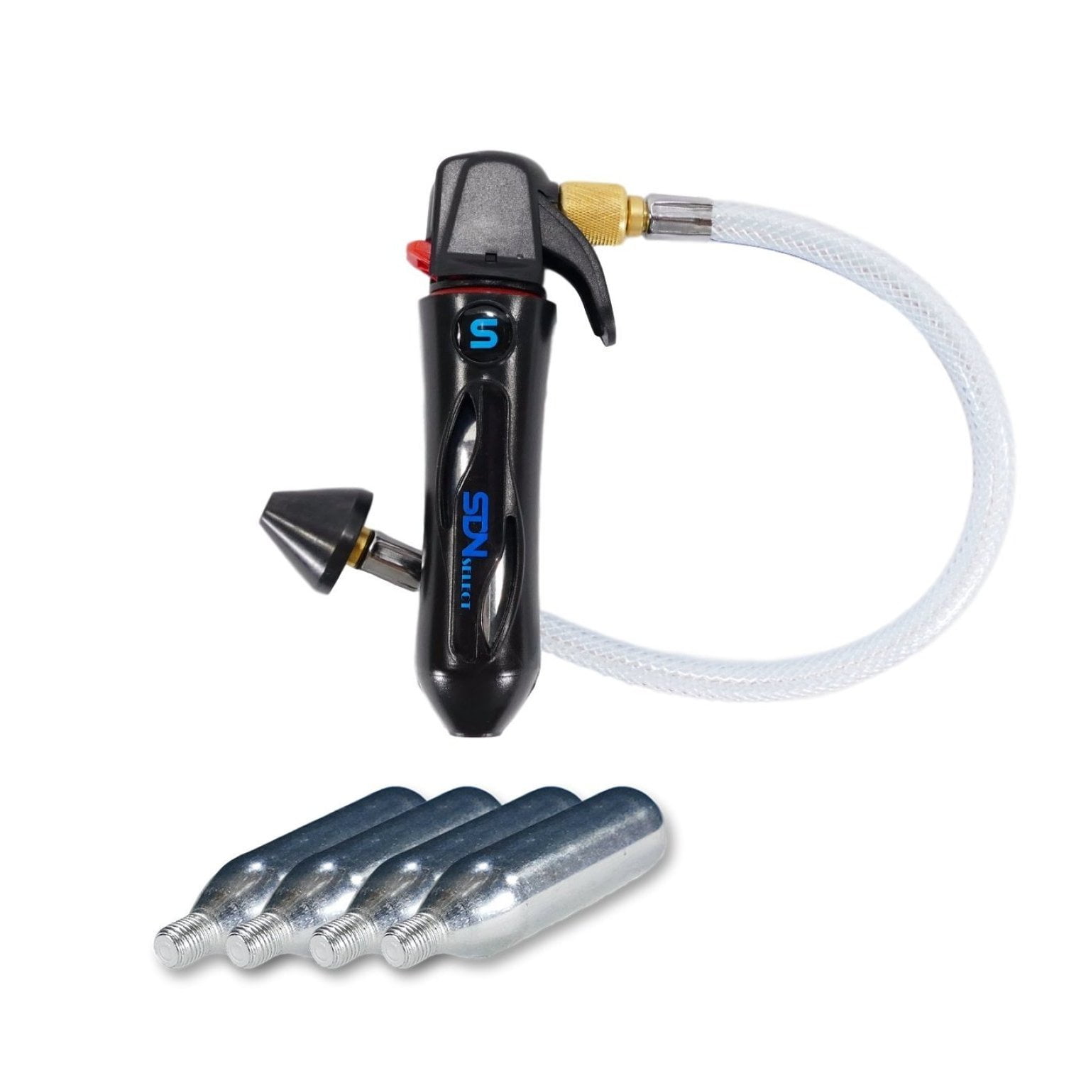 Drain Line Cleaner for A/C Condensate Lines Starter Kit with 4 CO2 ...