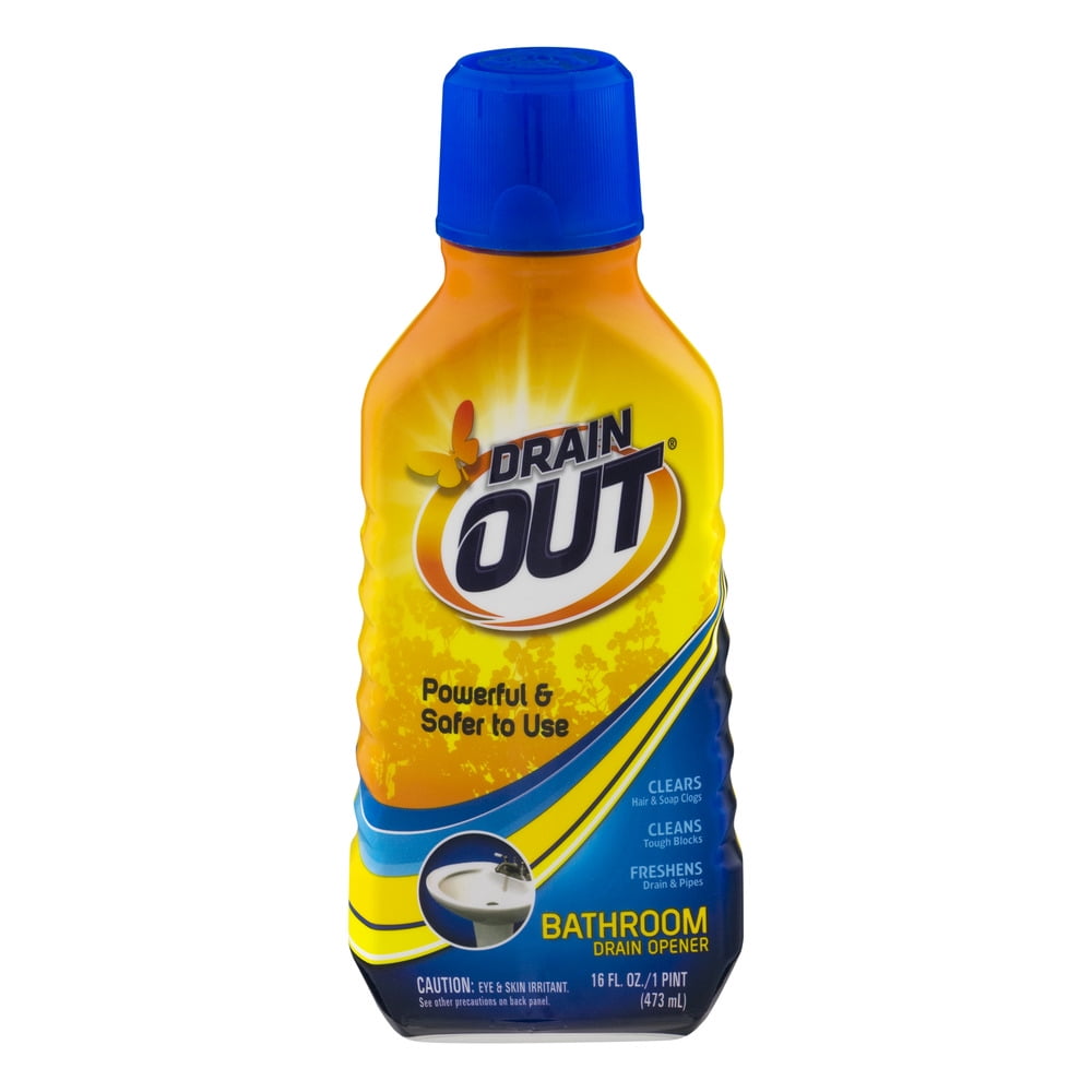 Drain Out Bathroom Drain Opener, 16 Oz - Walmart.com