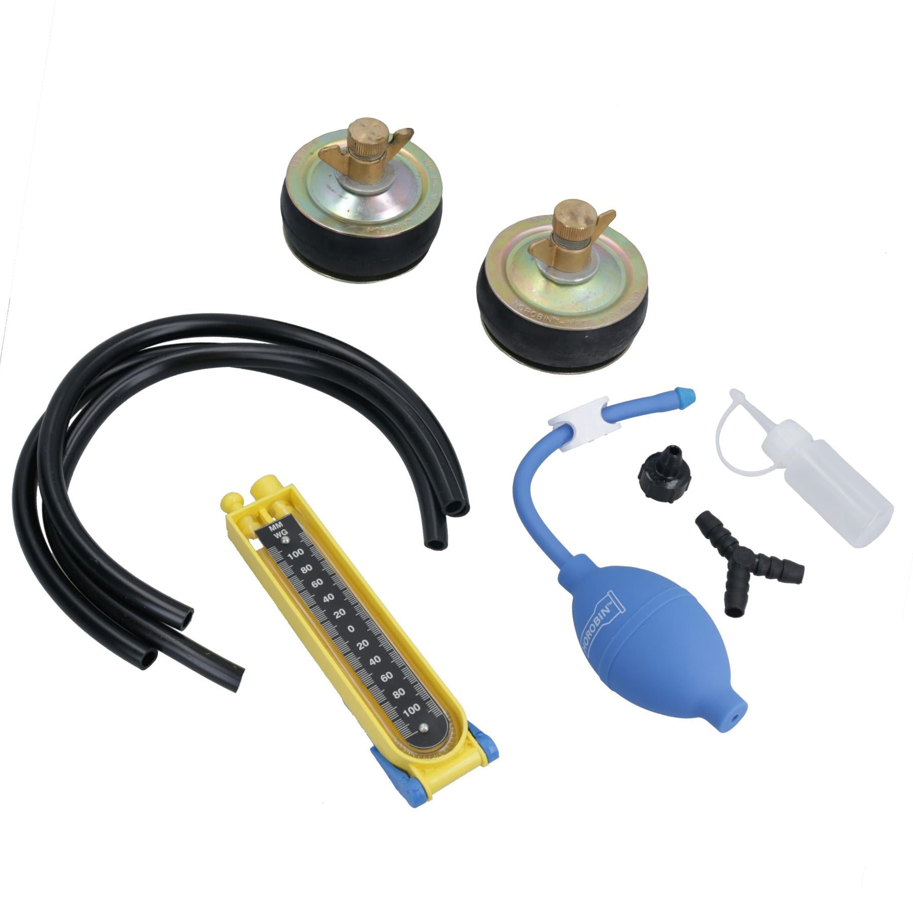 Drain Pipe Air Water Pressure Testing Kit Sewer Plumbing Bung Plug ...