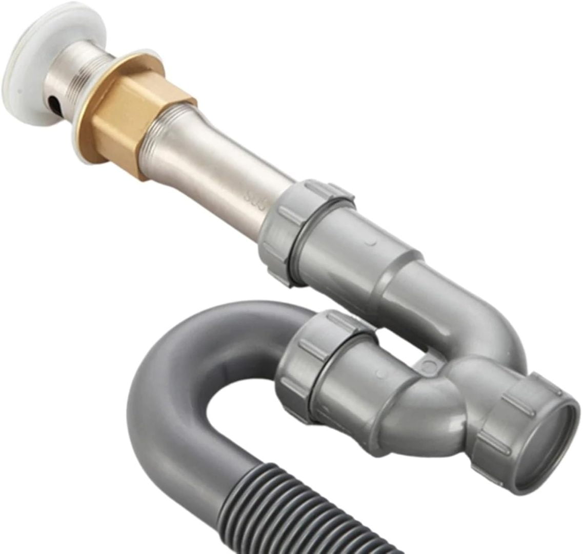 Drain Pipe Flexible Drainage Pipe Bathroom Kitchen Sink Drain Pipe Kit ...