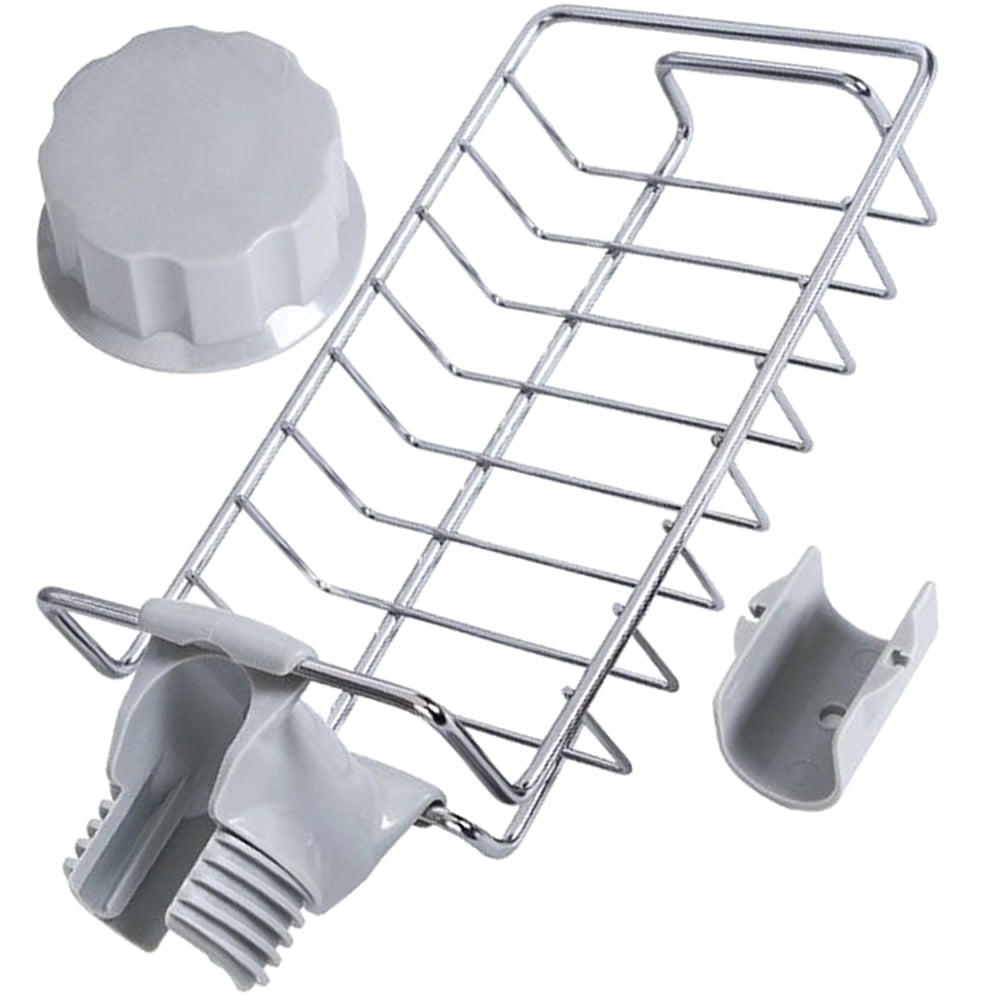 Drain Rack Cleaning Rags Storage Shelf Sponge Storage Rack Sink ...