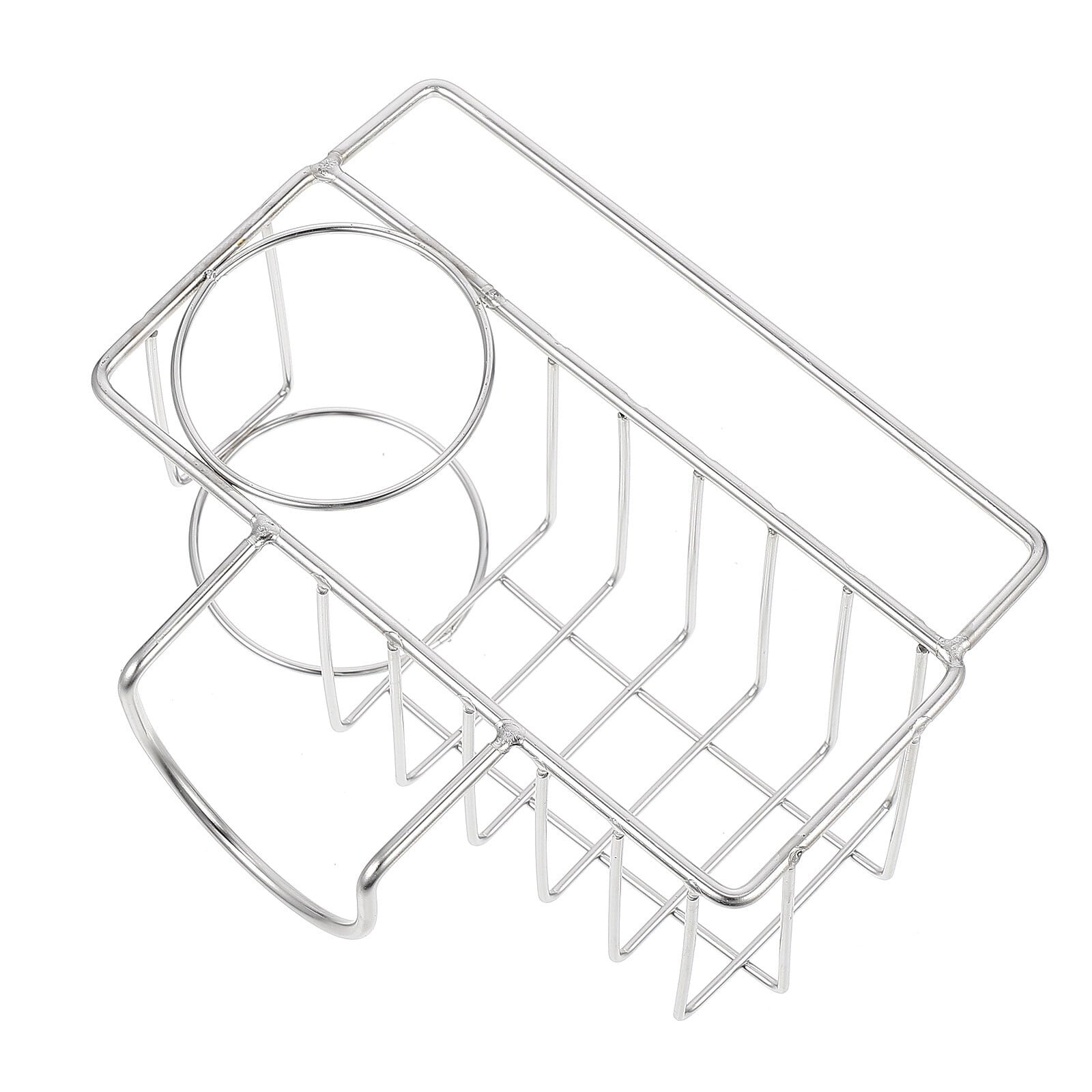 Drain Rack Counter Organizer Sink Storage Sponge Drainage Tray ...